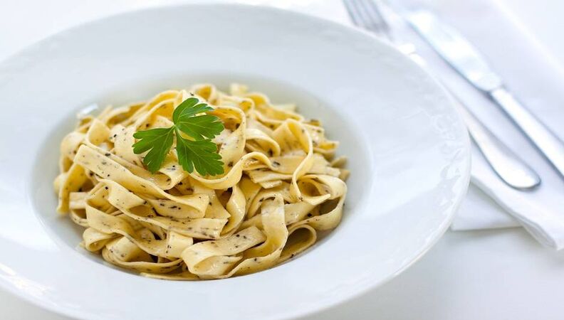 Tagliatelle al burro e Crutin al tartufo Beppino Occelli®